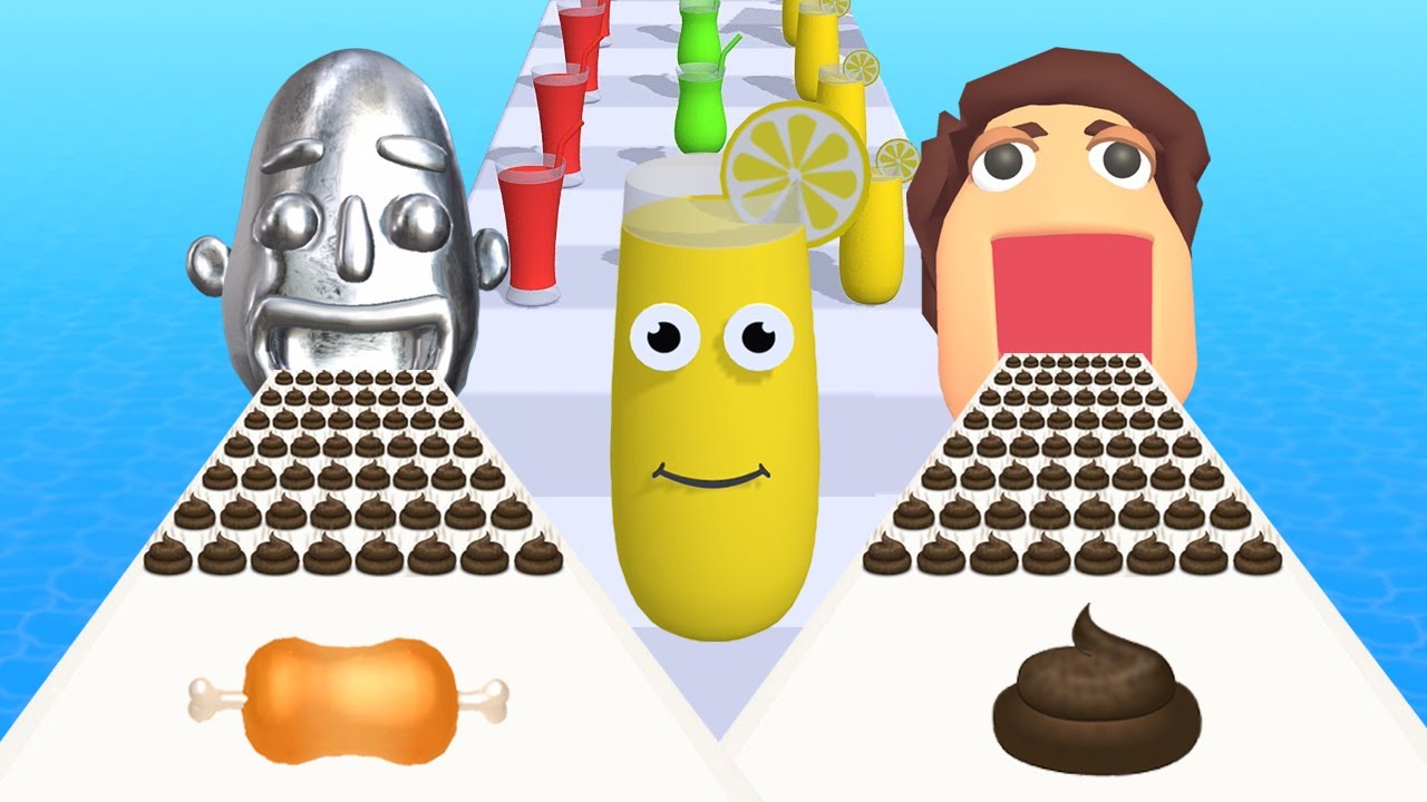 SANDWICH RUNNER vs PANCAKE RUN vs JUICE RUN - SPEED RUN CHALLENGE - MAX ...