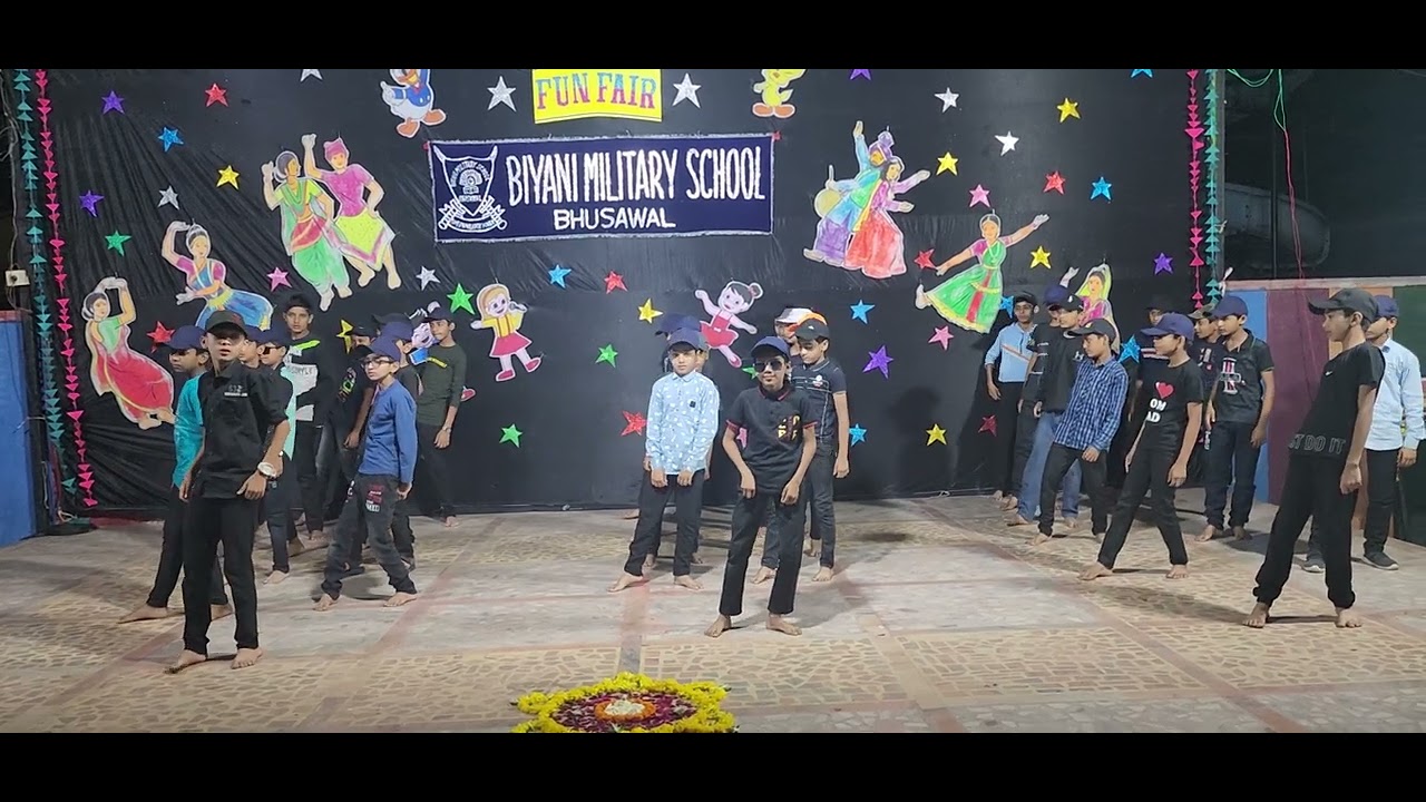 Biyani Military School Bsl Group Dance - YouTube