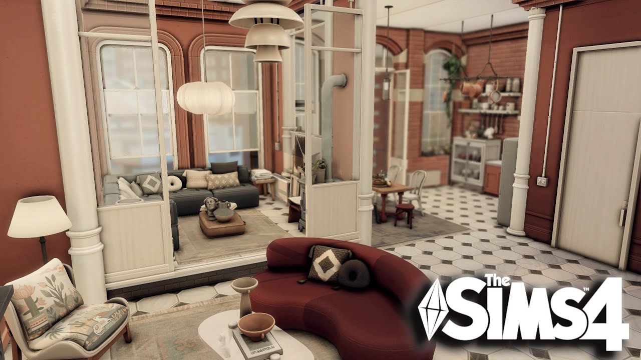 Urban Soho Apartment | The Sims 4 build - YouTube