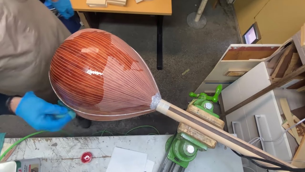 Κατασκευή μπουζούκι Μέρος 45 - Greek Bouzouki Construction Part 45 ...