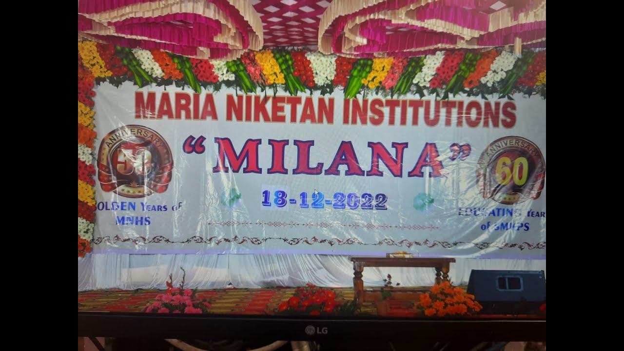 Maria Niketan Intuitions Jubilee Celebration - YouTube