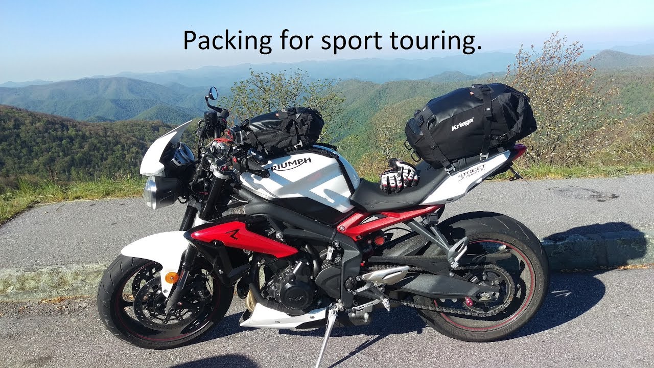 2017 Motorcycle Tour - Packing - YouTube