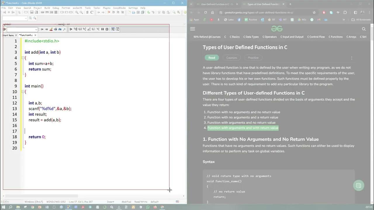 User Defined Function In C Types Of User Defined Function C user-defined-function-in-c-types-of-user-defined-function-c