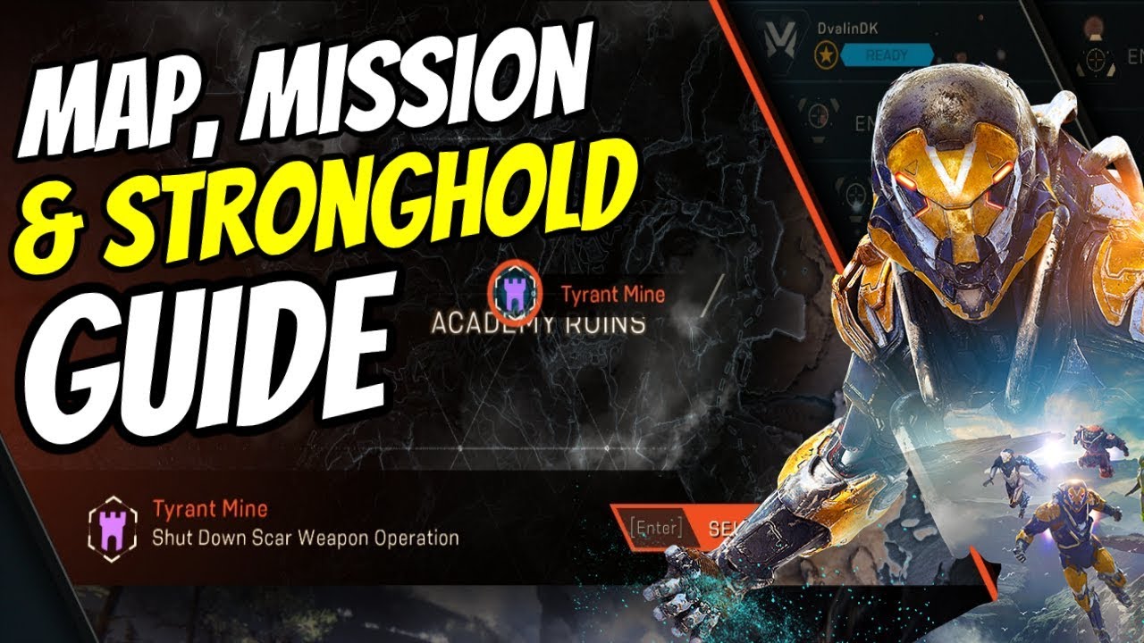 Anthem Map, Mission & Stronghold Guide | Anthem Demo Gameplay | How to ...