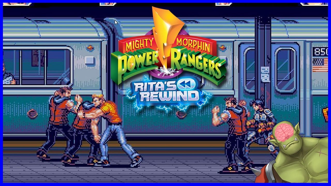 Mighty Morphin' Power Rangers Rita's Rewind - Obligatory subway level ...