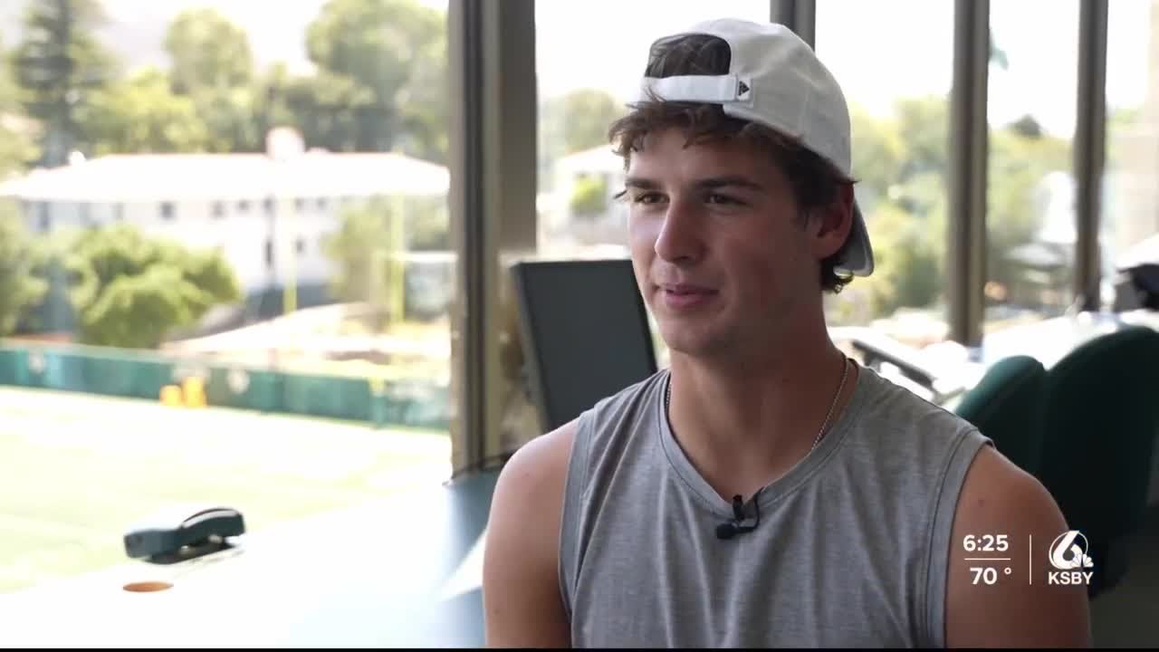 Quarterback Sam Huard taking 'a leap of faith' transferring to Cal Poly ...