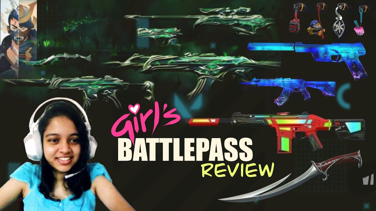 GIRLY REVIEW ON NEW BATTLEPASS | VALORANT - YouTube