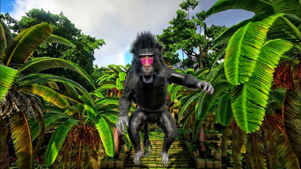 I Tamed A High Level Dinopithecus !! Ark Survival Evolved Lost Island ...