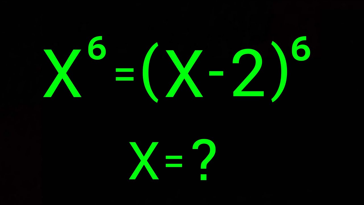 Math Olympiad | A Nice Algebra Problem | How to solve for X in this ...