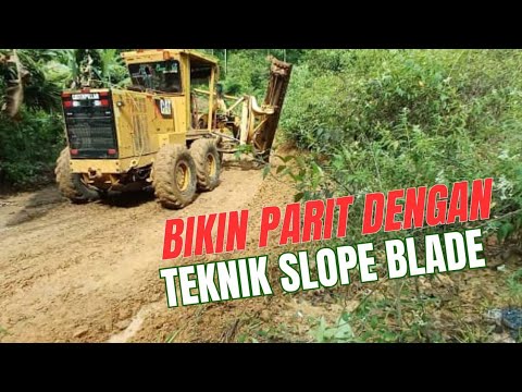 Land clearing with the body and slope technique that is easy to ...