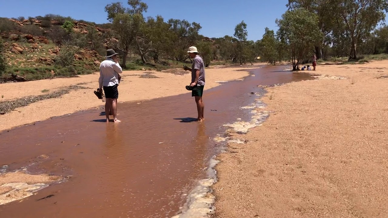 Todd River Flowing Nov 2018 - YouTube