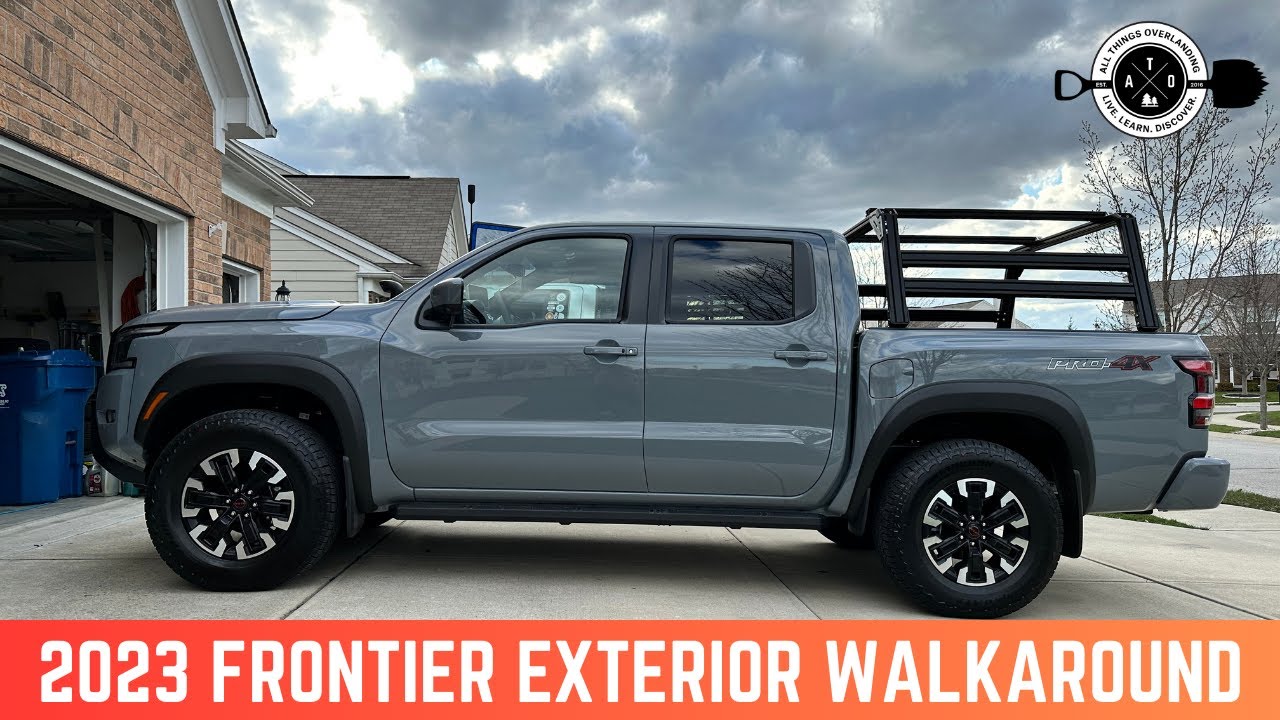 New Frontier, New Adventure: 2023 Nissan Frontier Pro 4X Exterior ...