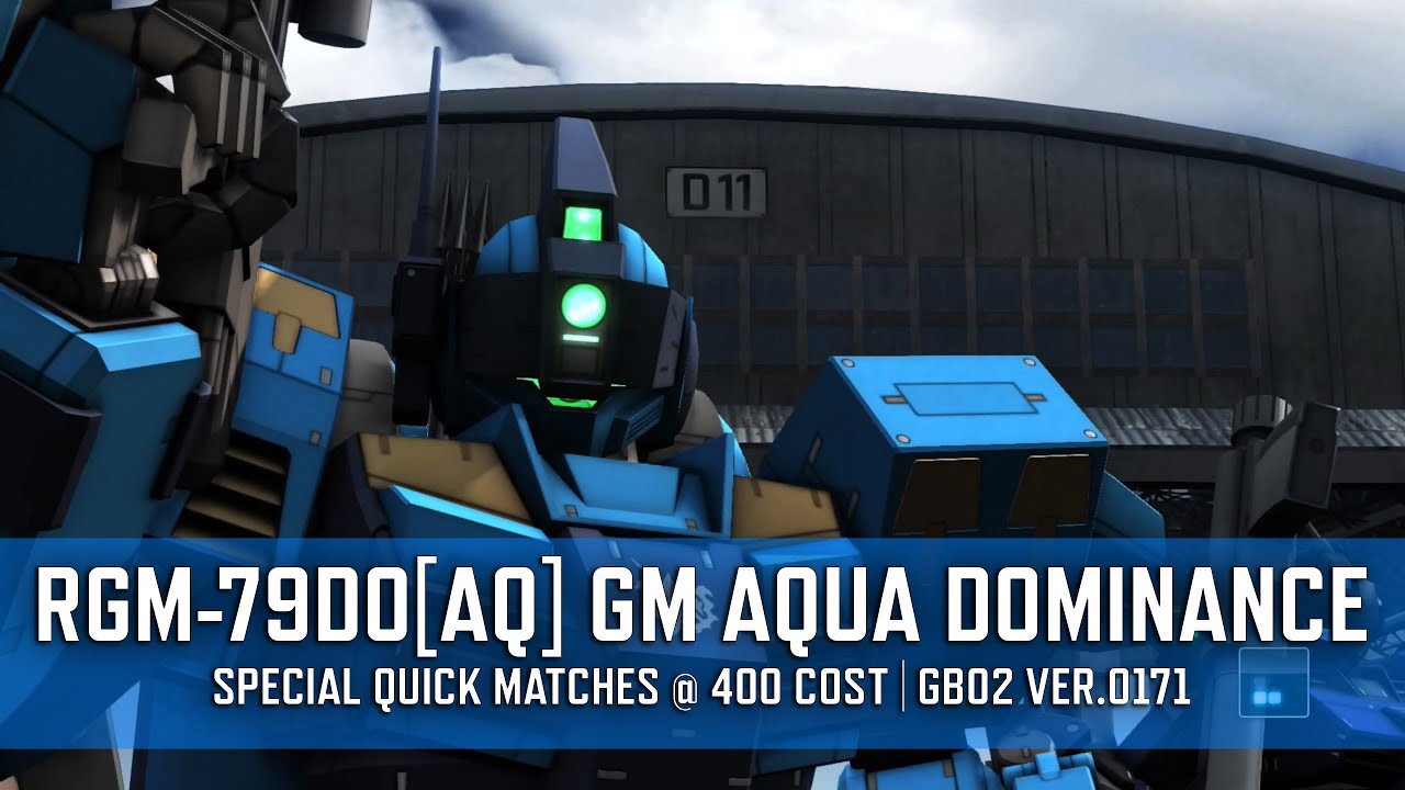 RGM-79DO[AQ] GM AQUA DOMINANCE - Special Quick Matches @ 400 Cost ...