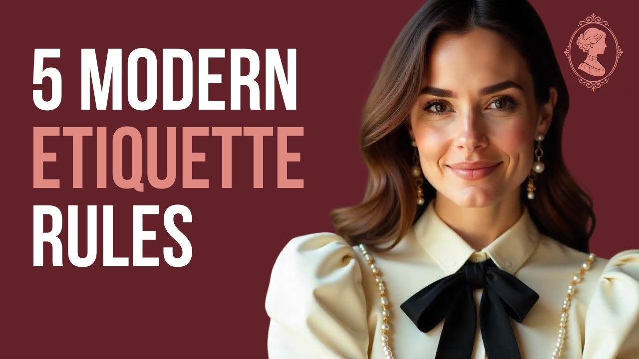 5 Modern Etiquette Rules Every Classy Woman Needs to Know | High Class ...