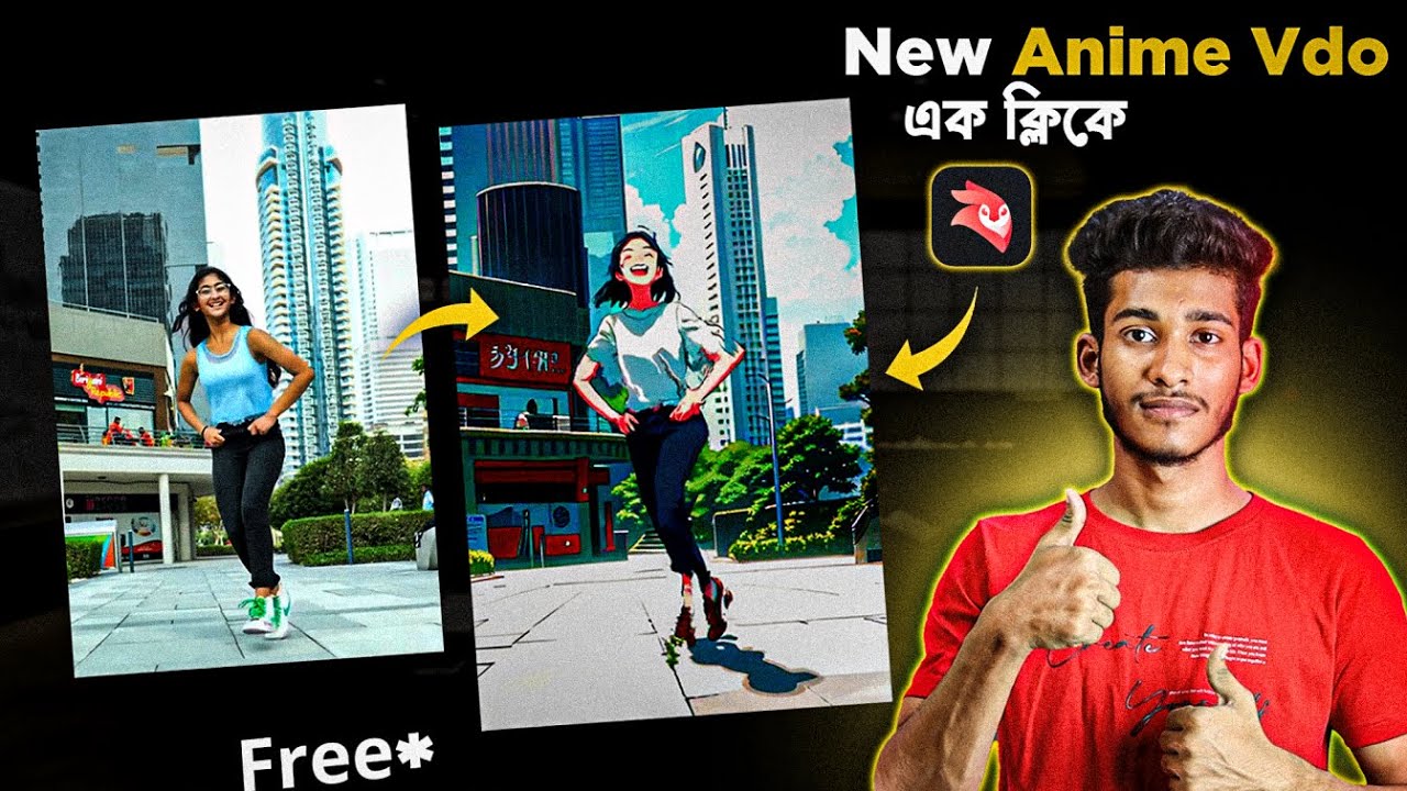 Normal Video To Anime Video Maker | Video to Cartoon Converter App ...