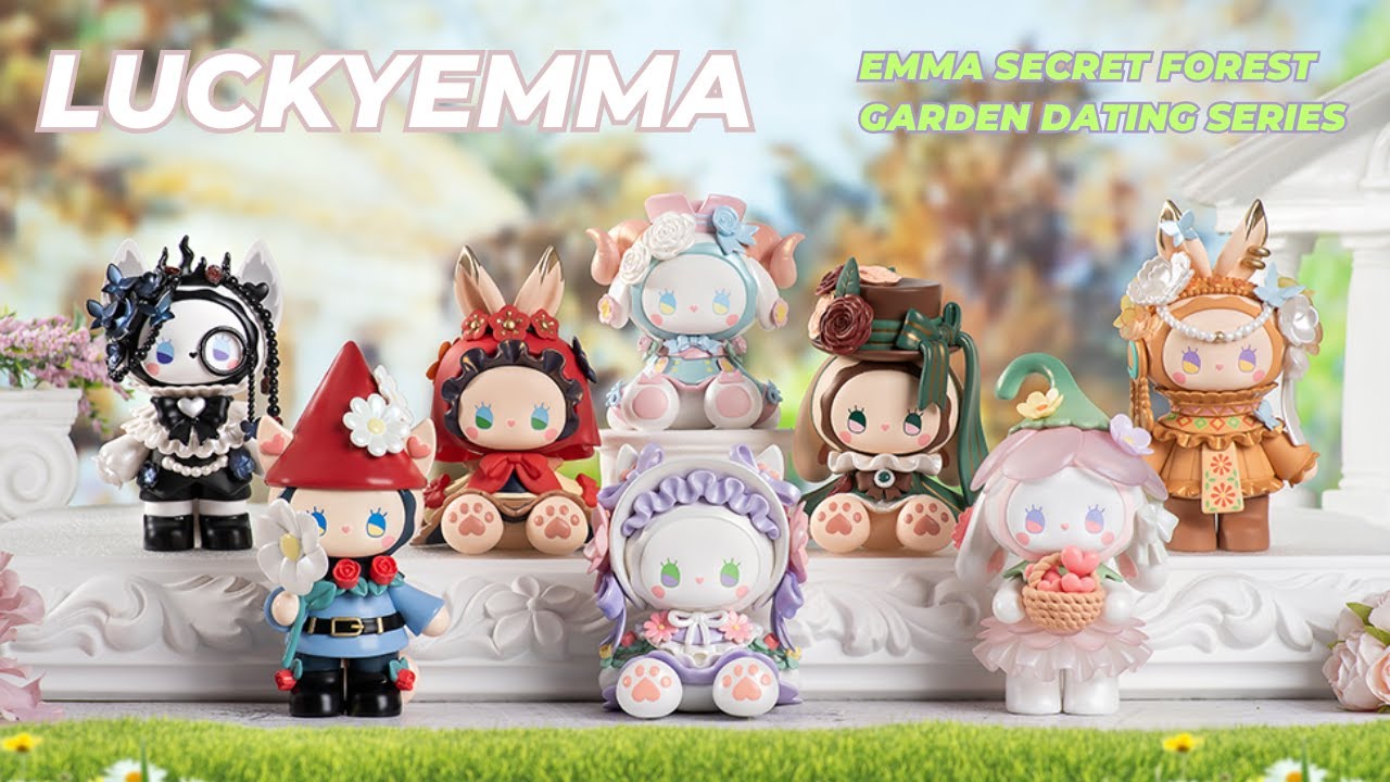 EMMA Secret Forest Garden Dating Series blind box - YouTube