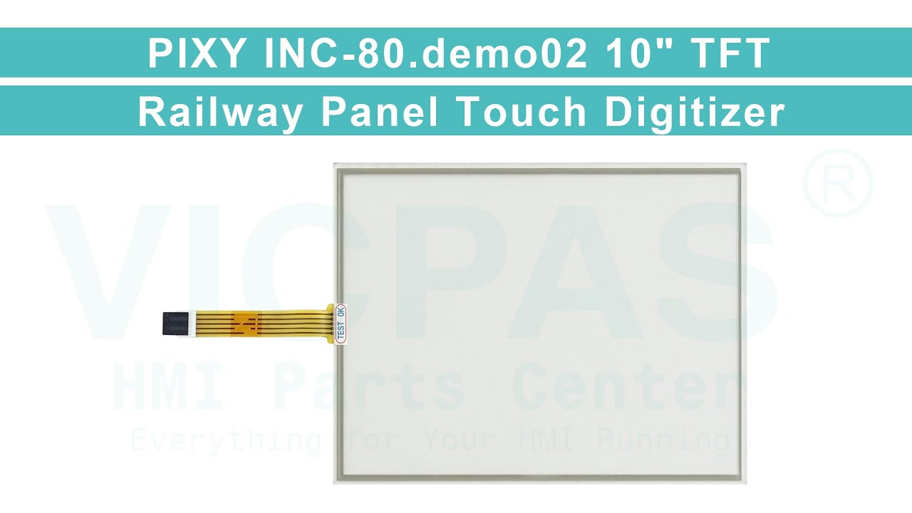 PIXY INC-80.demo02 10" TFT Railway Panel Touch Screen Panel Repair ...