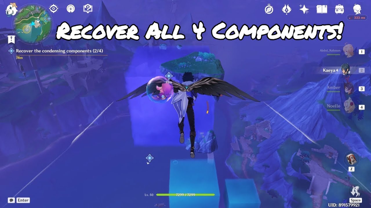 Recover the Condensing Components (0/4) | Genshin Impact Quest ...