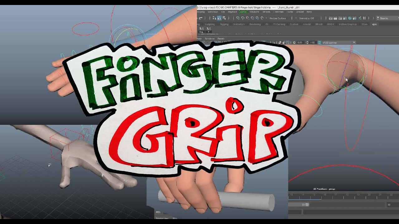 finger grip animation by Tecmk - YouTube