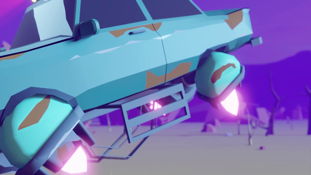 A Flying Car Animation Blender Animation - YouTube