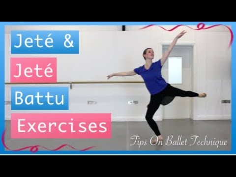 Exercise For Jeté And Jeté Battu - Jeté Jumps Part 4 | Tips On Ballet ...
