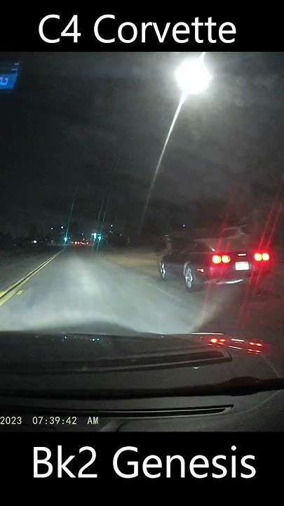 BK2 Genesis Coupe VS C4 Corvette #entertainment #automobile #subscribe ...