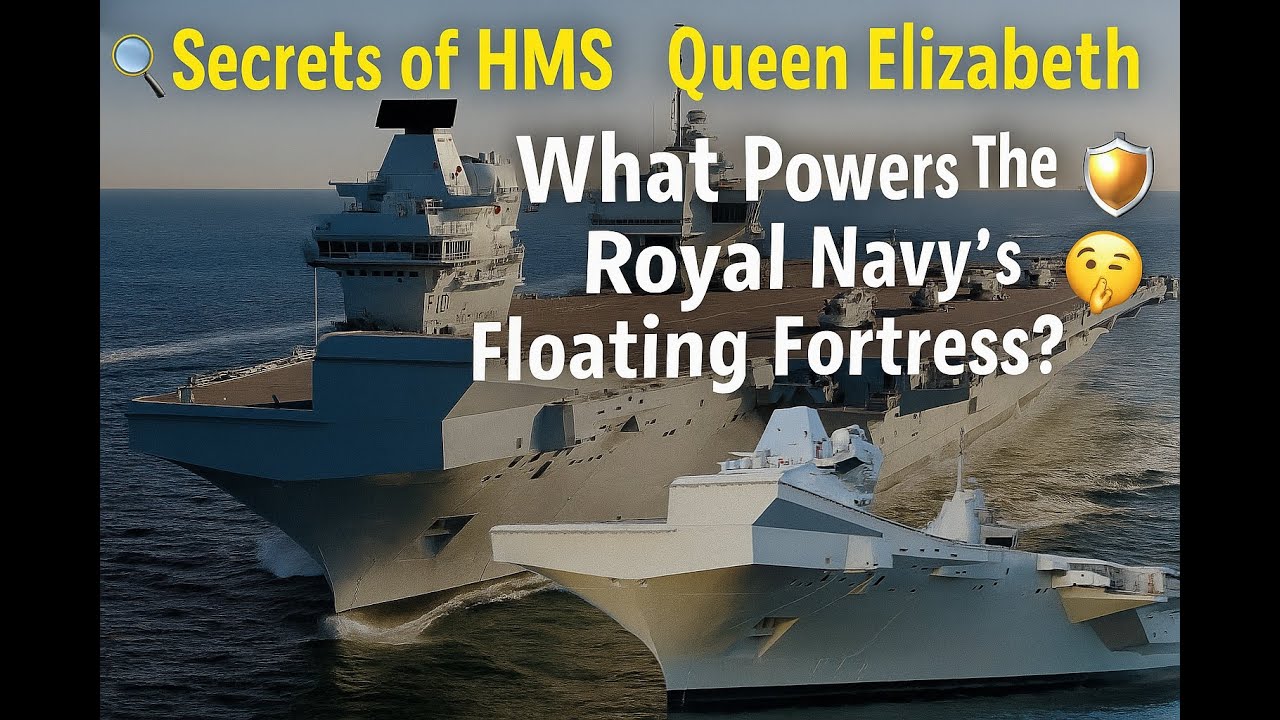 🔍 Secrets of HMS Queen Elizabeth: What Powers the Royal Navy’s Floating ...