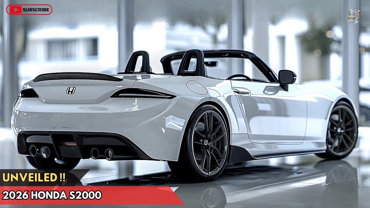 All New 2026 Honda S2000 Unveiled - A Sports Car Enthusiast’s Dream ...