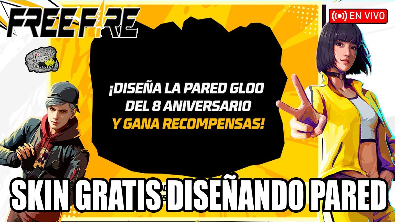 🔴 (VERTICAL) DISEÑA PARED GLOO Y GANA EN FREE FIRE /PONCHOELREX 😎 - YouTube