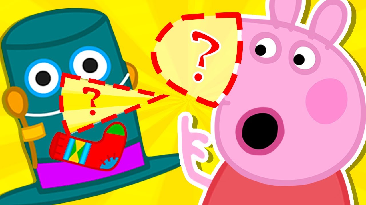 Where Is My Nose Song 👃 Peppa Pig Official Kids Songs and Nursery ...