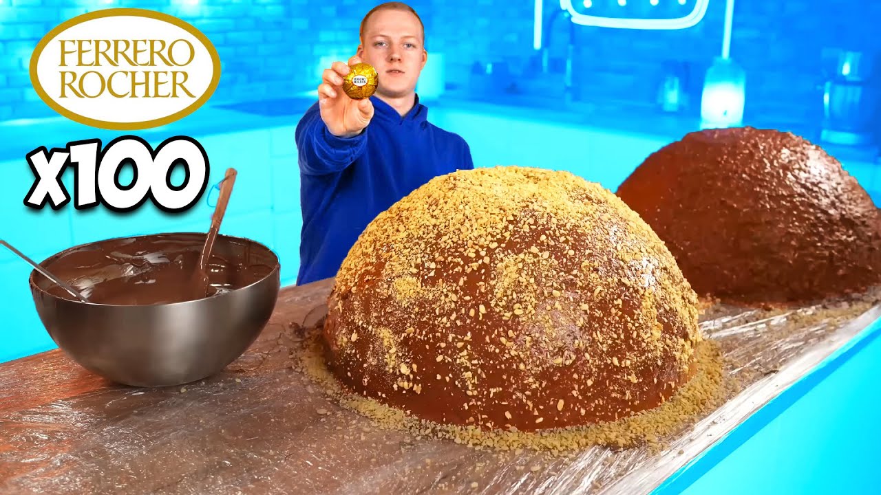 Giant Ferrero Rocher | How To Make The World’s Largest DIY Ferrero ...