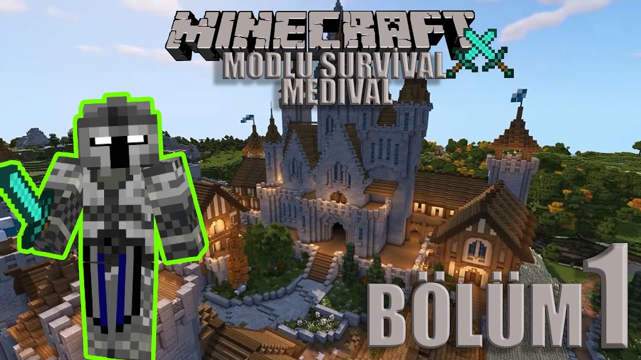 YENİ BİR BAŞLANGIÇ | Minecraft Modlu Survival | The Kingdom of Daldar ...