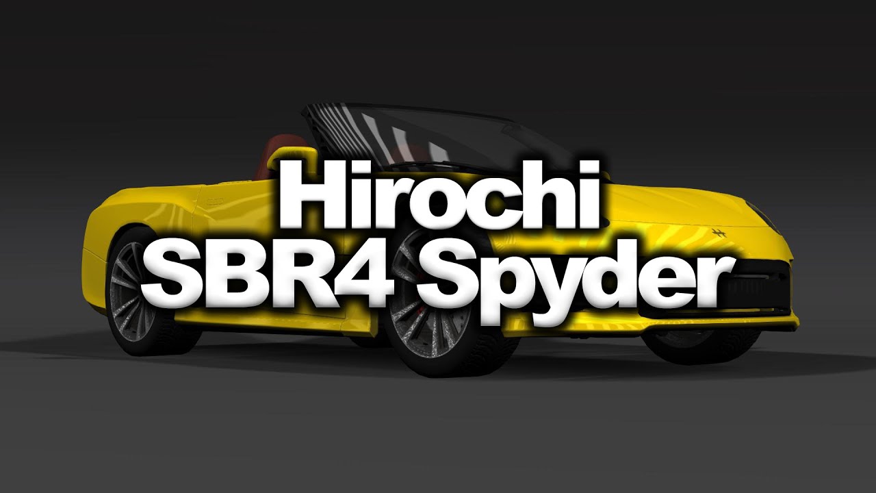 Hirochi SBR4 Spyder | BeamNG.drive Car Showcase #8 (1080p, 60FPS) - YouTube