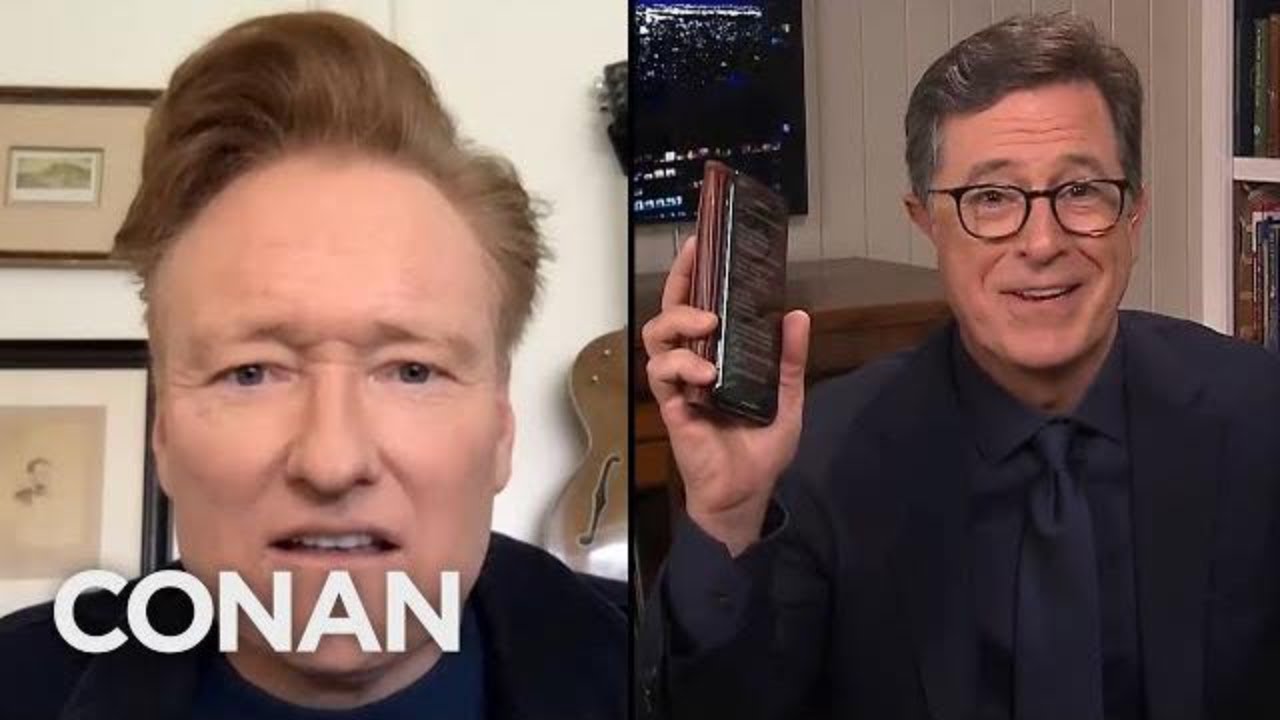 Stephen Colbert Is Furious With Bob Dylan | CONAN on TBS - YouTube