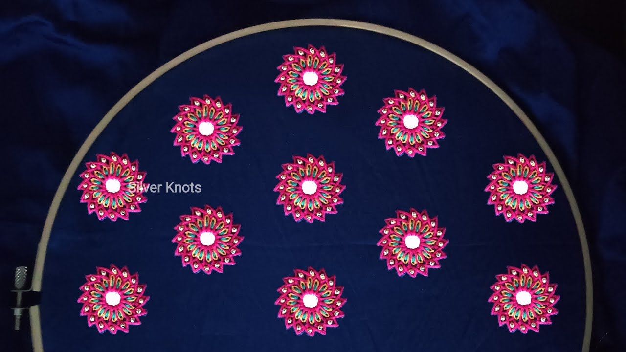 All over butta design for stitched blouse / dresses | butta design for ...