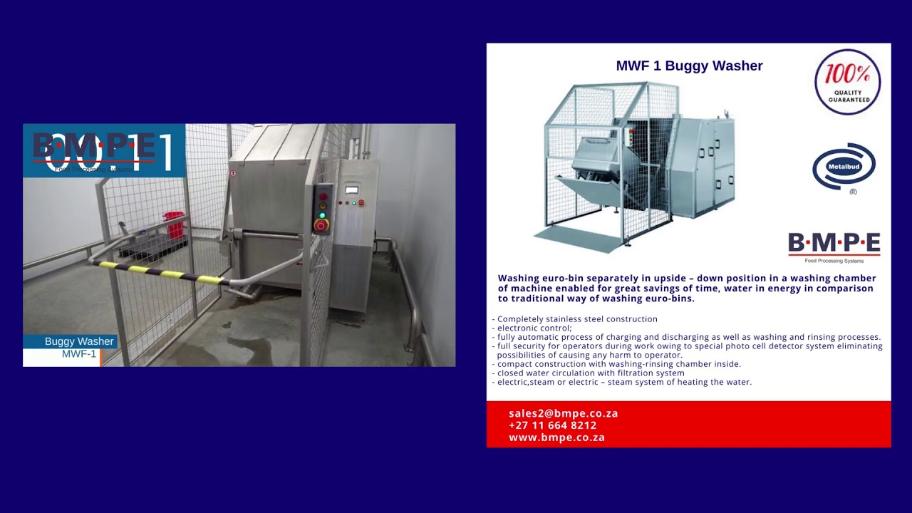 MWF Buggy Washer - YouTube