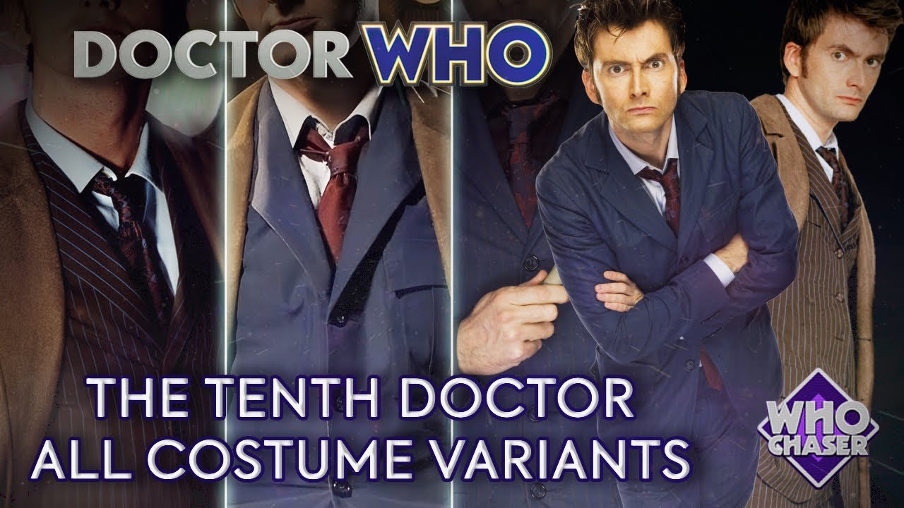 The Tenth Doctor - ALL Costume Variants | Doctor Who - YouTube
