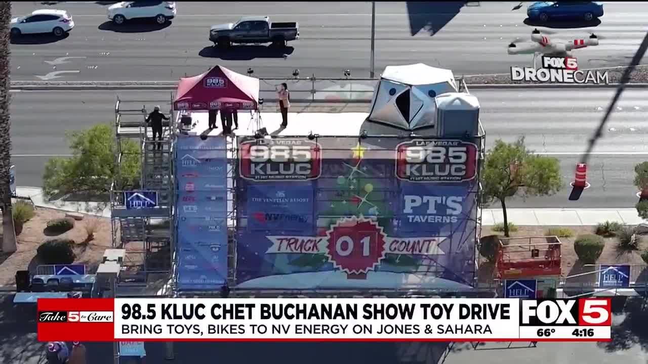 The Chet Buchanan Show Toy Drive is underway - YouTube