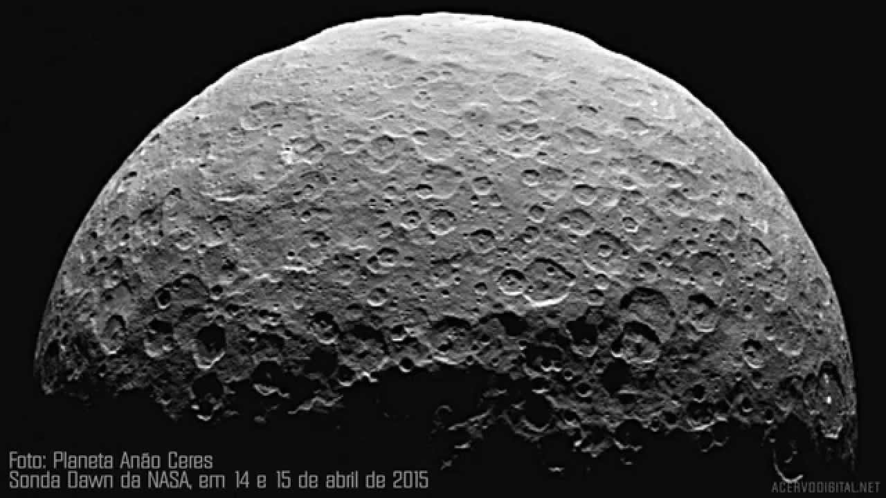 PLANETA CERES: IMAGENS 2015 - SONDA DOWN DA NASA - YouTube
