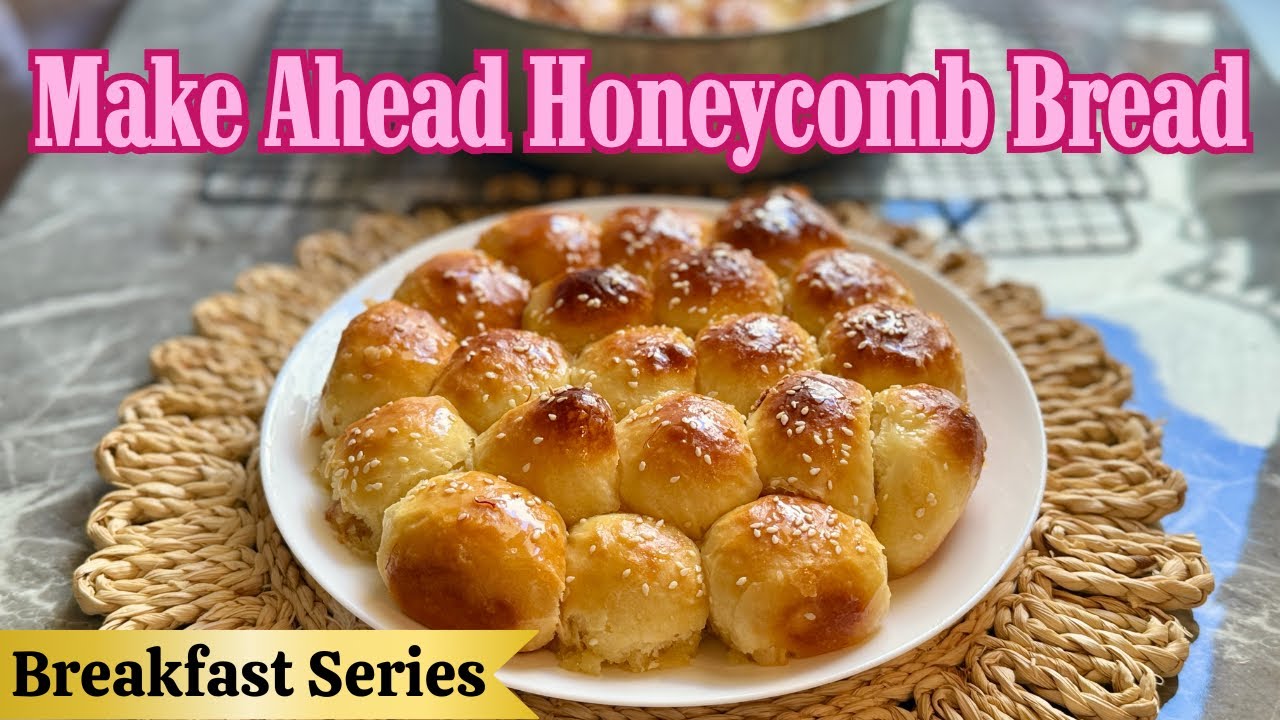 Honeycomb Bread | Cheese Buns | Khaliat Nahal | Beehive Bread - YouTube