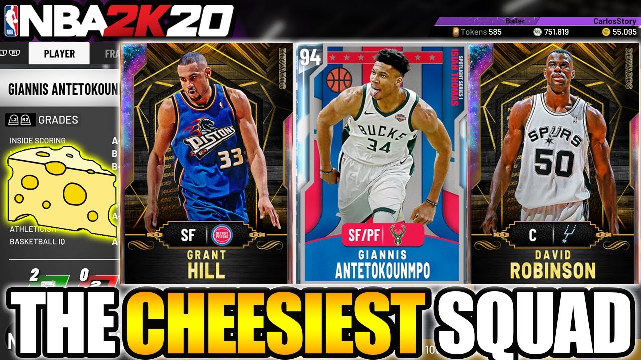 I CREATED THE CHEESIEST TEAM EVER WITH OUR NEW BEST TEAM IN NBA 2K20 ...