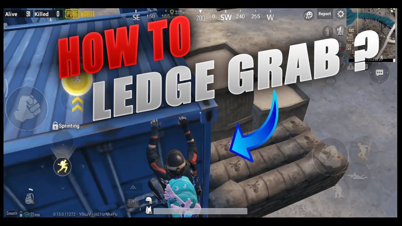 How to Do Ledge Grab Pubg Mobile ? - YouTube