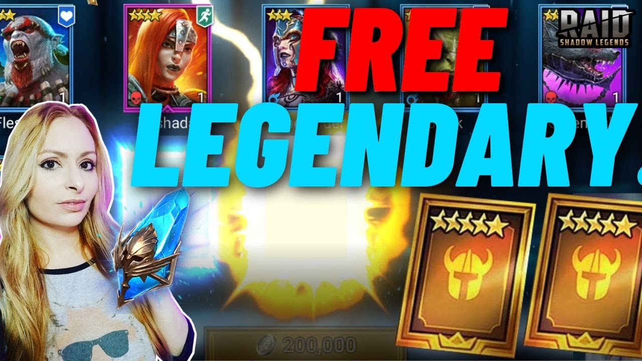FREE Legendary For All! Extra Legendary Event • RAID Shadow Legends ...