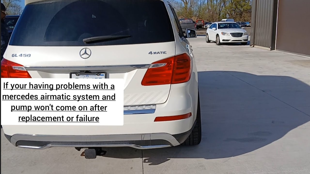 How to get Mercedes AIRMATIC compressor back working - YouTube