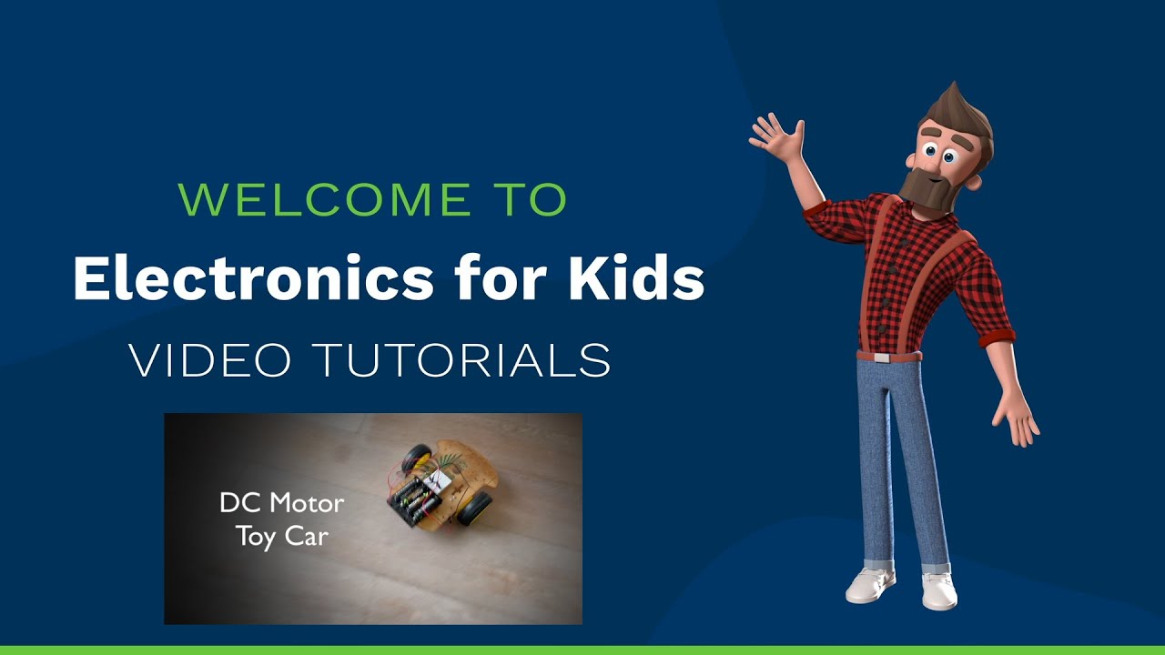 Electronics for Kids: 5. Simple Toy Car with Two DC Motors - YouTube