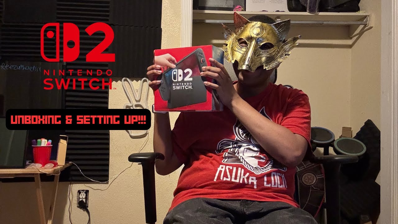 Nintendo Switch 2 Unboxing & Setting Up! - YouTube