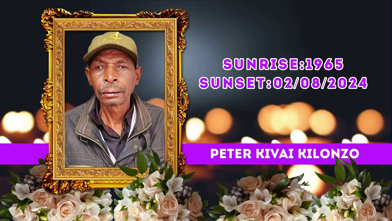 PETER KIVAI KILONZO SEND OFF - YouTube
