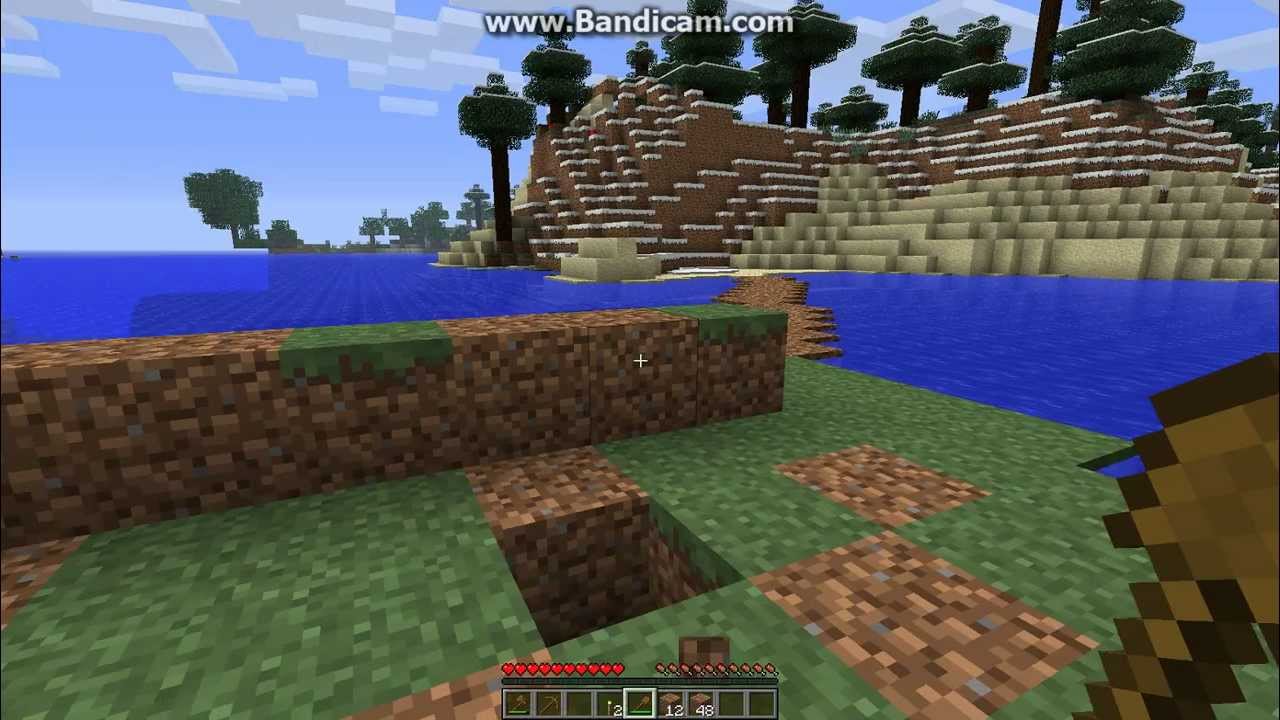Let's Play Minecraft #001 Erde, Erde. Für was brauch so viel Erde ...