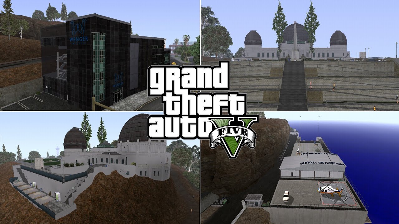 GTA V Galileo Observatory - GTA SA ANDROID - YouTube