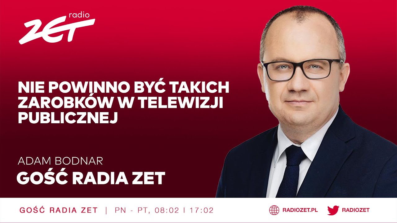 Adam Bodnar: Nie powinno być takich zarobków w telewizji publicznej ...